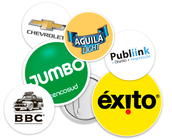 Botones Publicitarios y Personalizados en Bogota (RECOMENDADO)