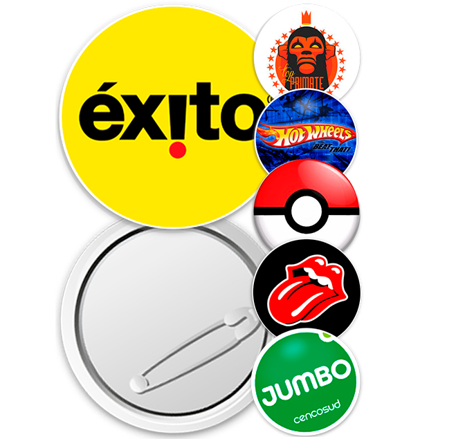 Botones Publicitarios y Personalizados en Bogota (RECOMENDADO)